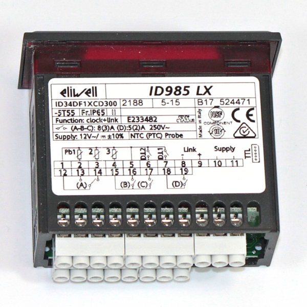 REGULATOR ELIWELL ID 985 LX 12V